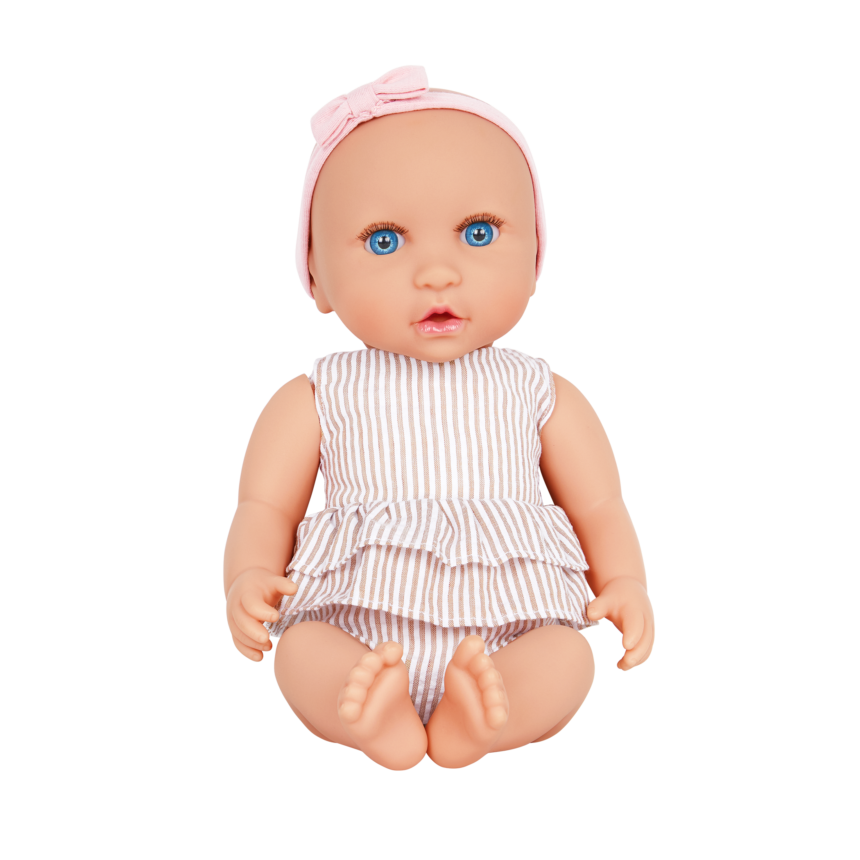 Pink Baby Doll High Chair & Feeding Set | lullababydolls.com